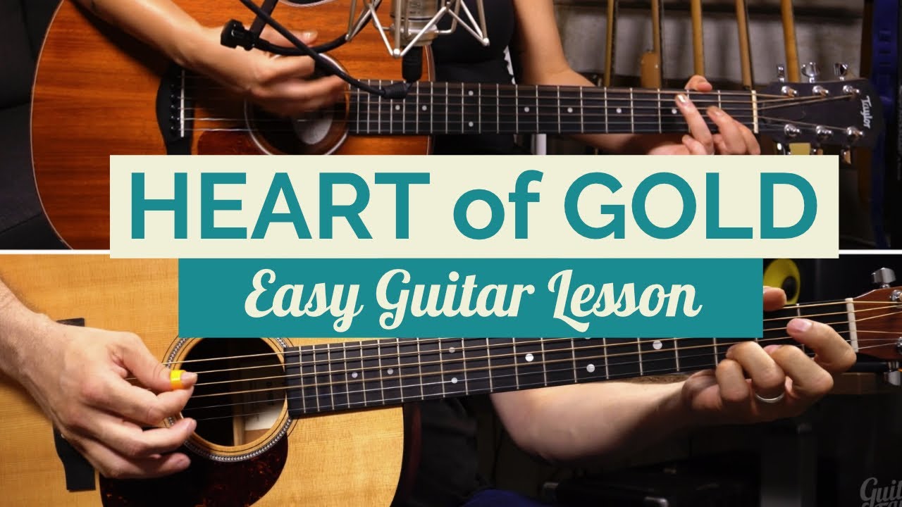Heart of Gold Neil Young - Easy Guitar Lesson - YouTube