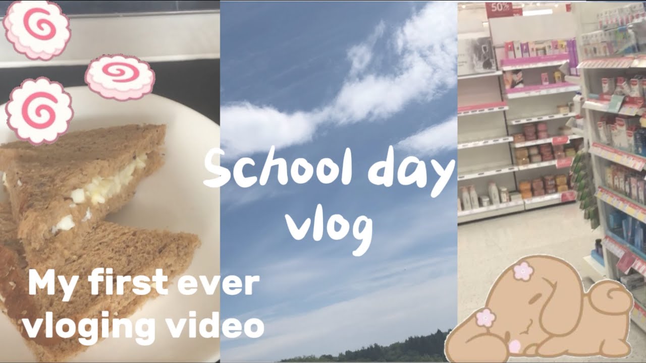 ꒰ঌ ˖ ᡣ𐭩 ⊹ ࣪ School vlog🍥 | school day vlog🍡 ⊹ ࣪ ౨ৎ˚₊ | my first video🫶🏼 ...