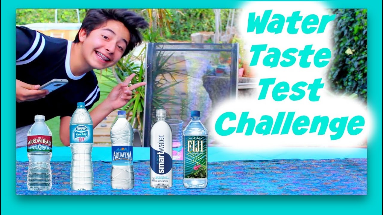 Water Taste Test Challenge - YouTube