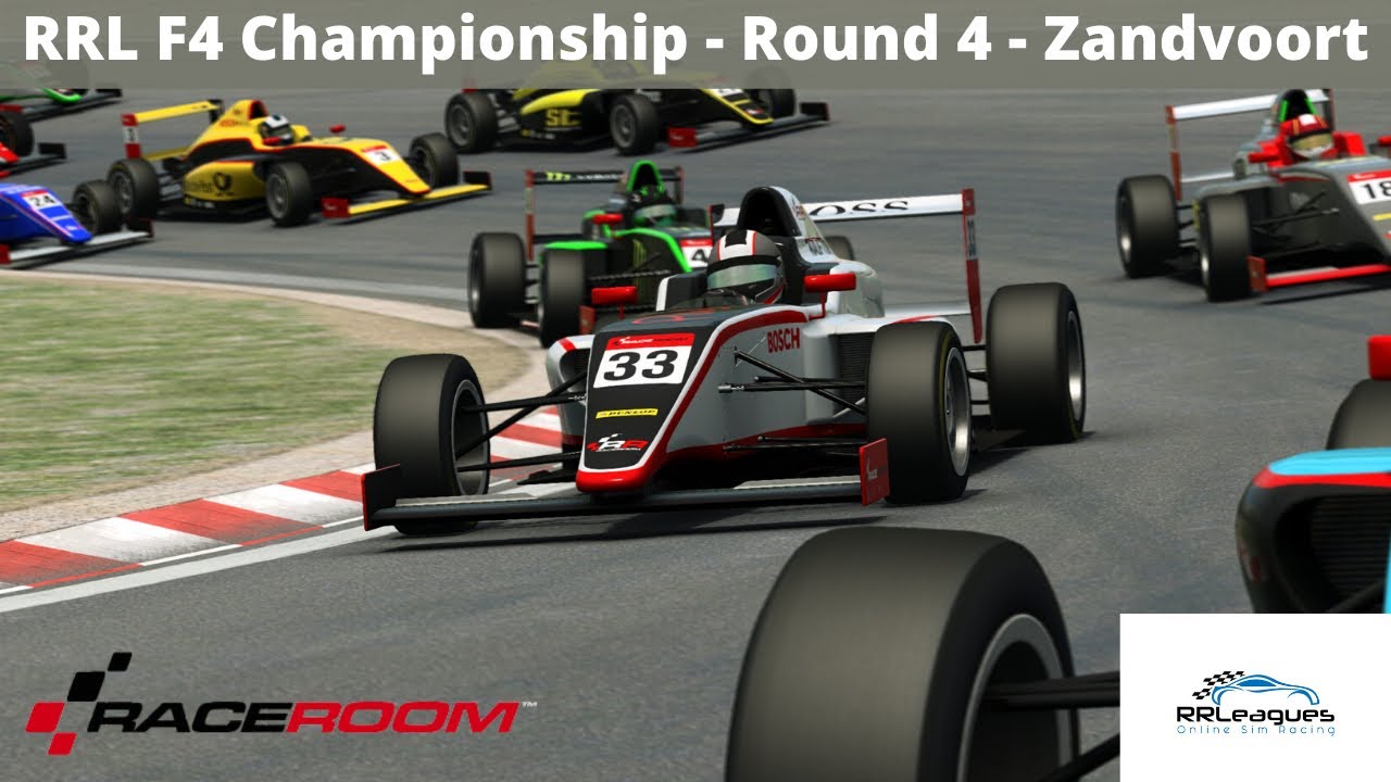 RaceRoom - RRL F4 Championship - Round 4 - Zandvoort - YouTube