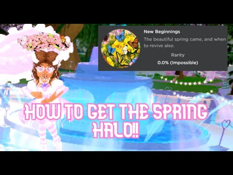HOW TO GET THE SPRING HALO 2020! *100 works* - YouTube