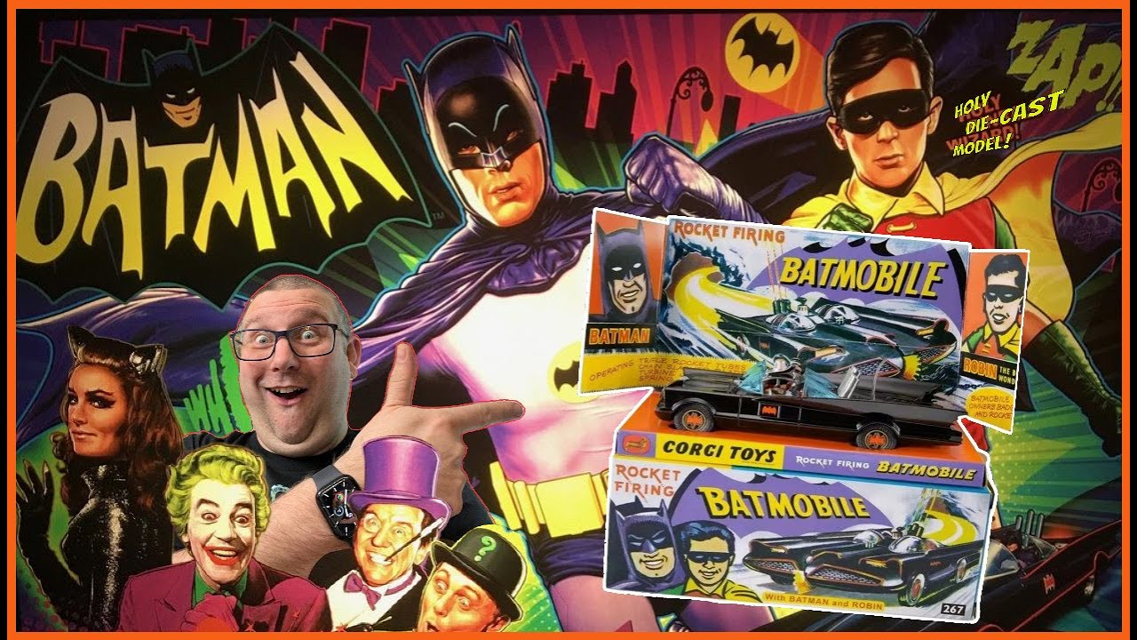 Corgi Model Club Batmobile - Unboxing & Review! - YouTube