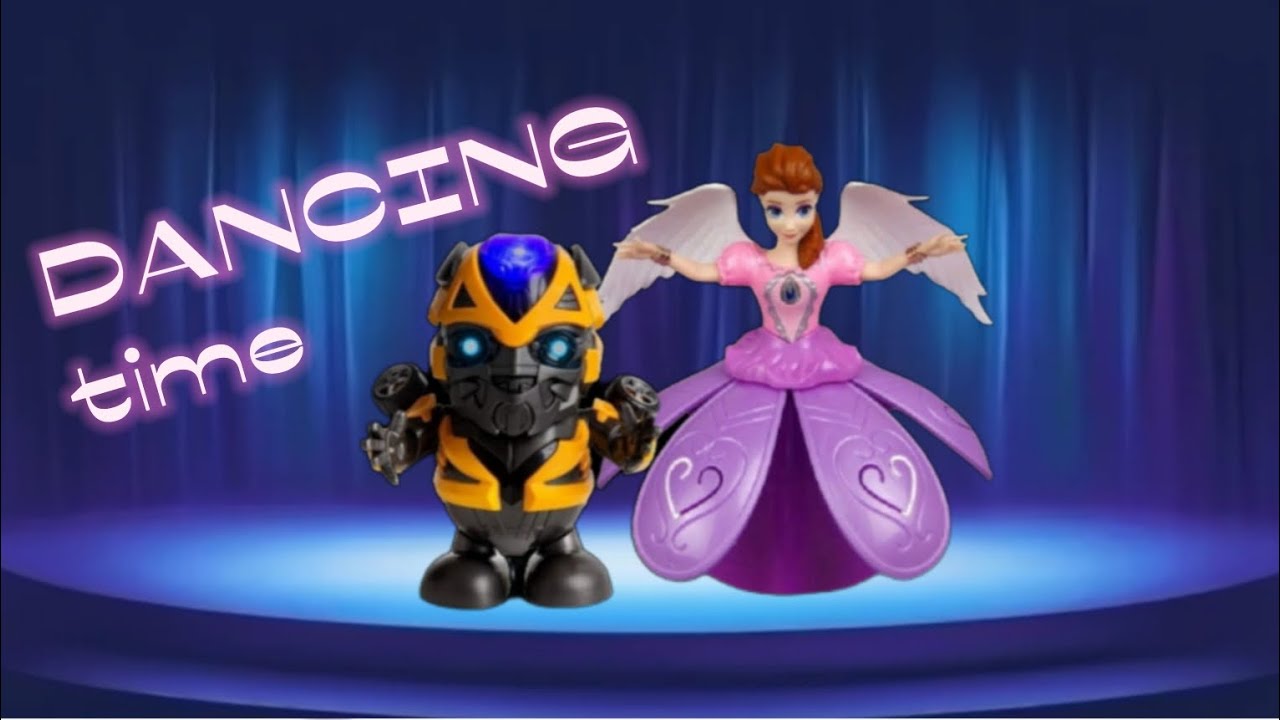 Toys review | 2 item | Dancing princess and hero | Frozen / bumblebee ...