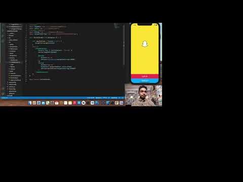 #6 React Native - Complete Login, Signup Screen || Password Secure || Snapchat Clone By Gulsher ...