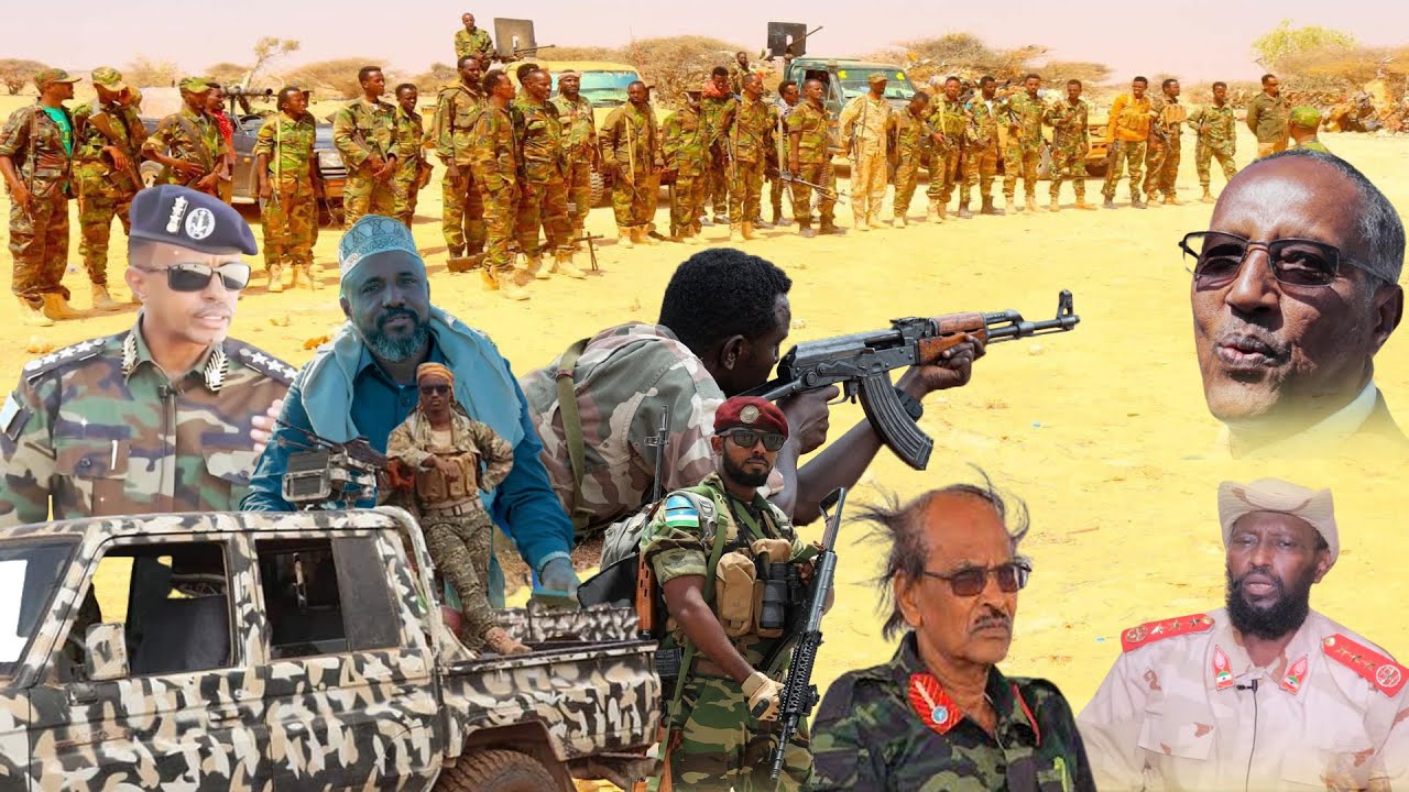 Ciidanka Darood oo Amar Culus Duldhigay Muuse Biixi&Mahad Cambaashe&SNM ...