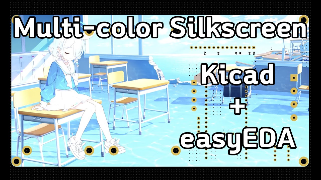 JLCPCB Multi-color Silkscreen tutorial - YouTube