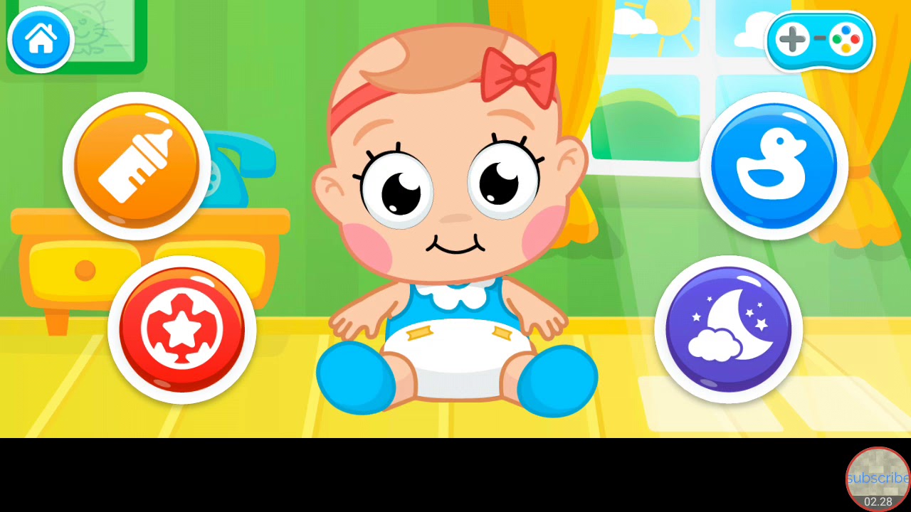 Perawatan bayi : permainan bayi | Baby Care - YouTube