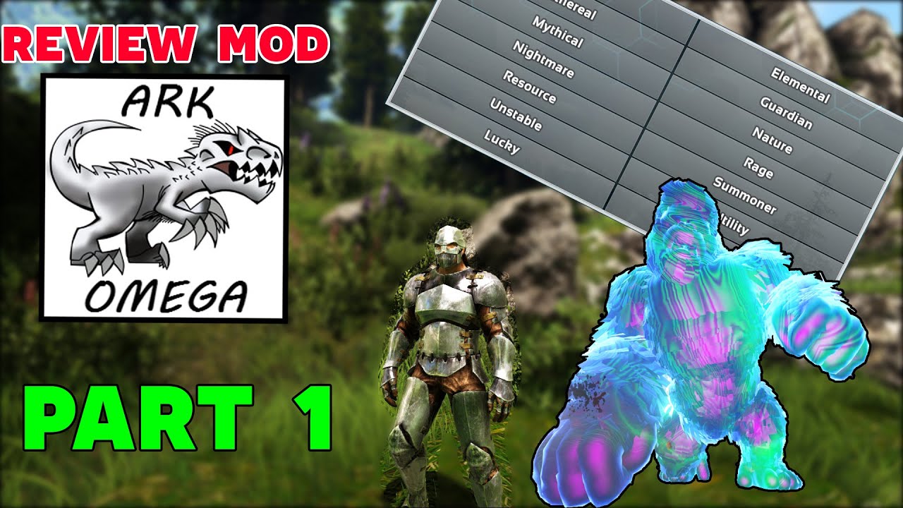 Review Mod #ARK Omega (Phần 1) : 400 NGÀN CON KHỦNG LONG TRONG MOD 😮😮😮 ...