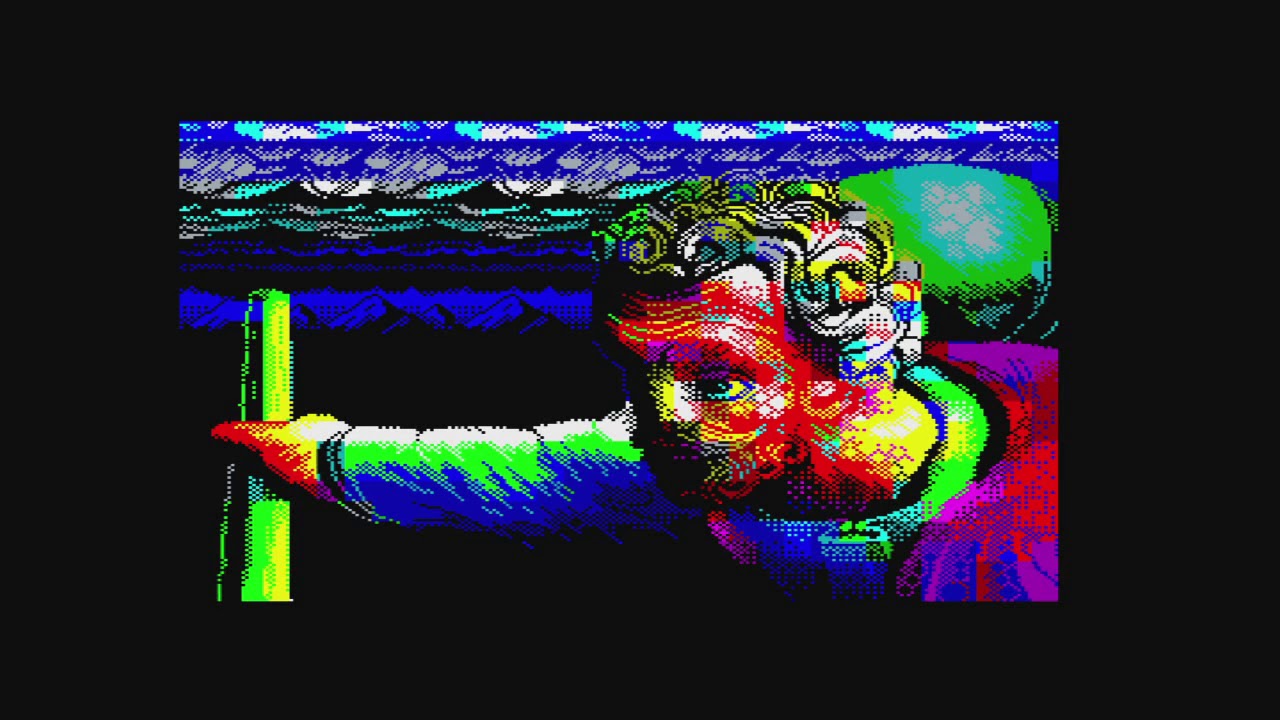 CC18 Live: ZX Spectrum Graphics - #6 - 'The Burden' - YouTube
