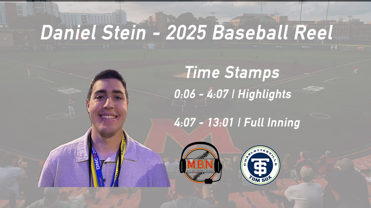 Daniel Stein 2025 Baseball Reel - YouTube