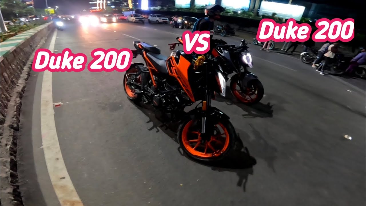 Duke 200 vs Duke 200 #duke200 - YouTube