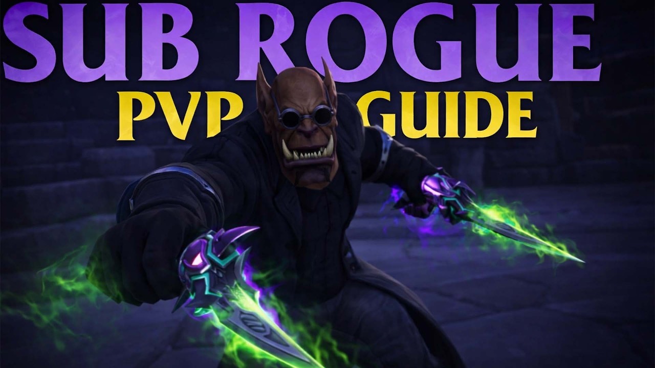 BEST SUB ROGUE BUILD! - Sub rogue pvp guide midnight season one - YouTube
