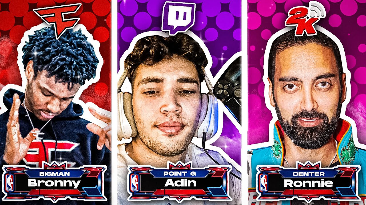 BRONNY, RONNIE 2K AND ADIN ROSS TAKE ON NBA 2K21 PARK... Who got sold ...