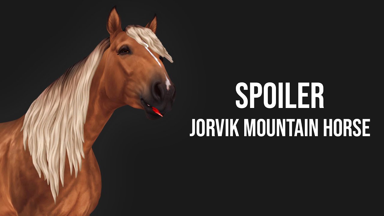 SPOILER - Jorvik Mountain Horse (Coats, Gaits) | SSO Secrets - YouTube