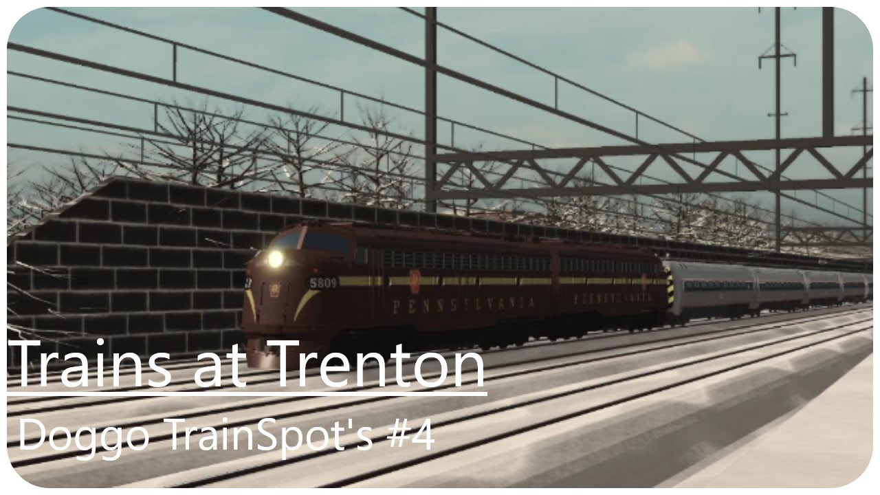 Trains at Trenton (Northeast Corridor Train Simulator) DoggoTrainSpots ...