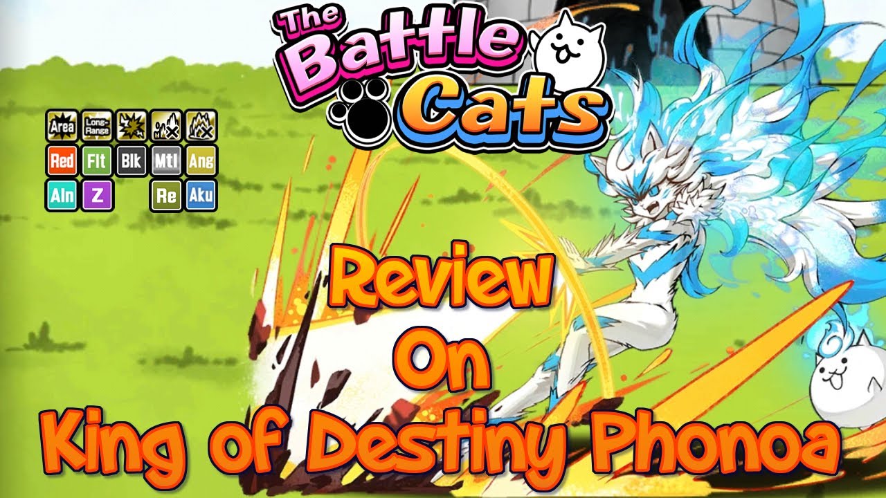Recensione su King of Destiny Phonoa - The Battle Cats - YouTube