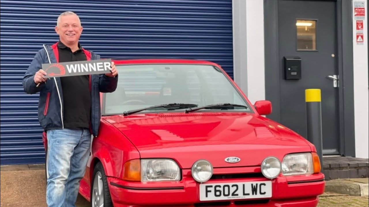 Another winner drives away in his prize - YouTube