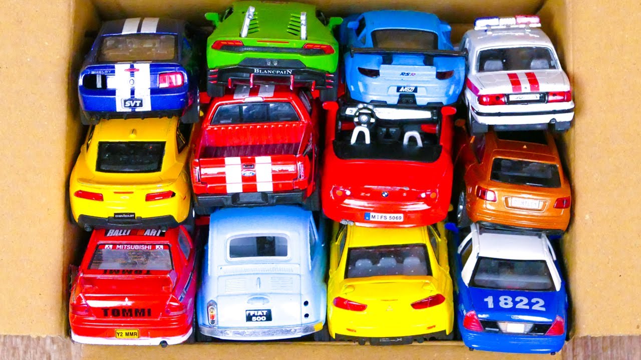 Many brand of Hot Model Cars in the Paper Box \ Easy Collection and ...