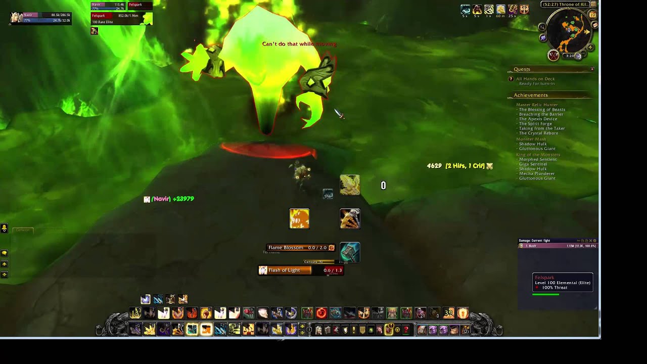 Where is Felspark Rare WoW - YouTube