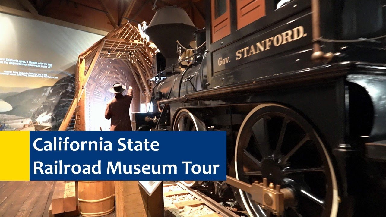 California State Railroad Museum Tour - YouTube