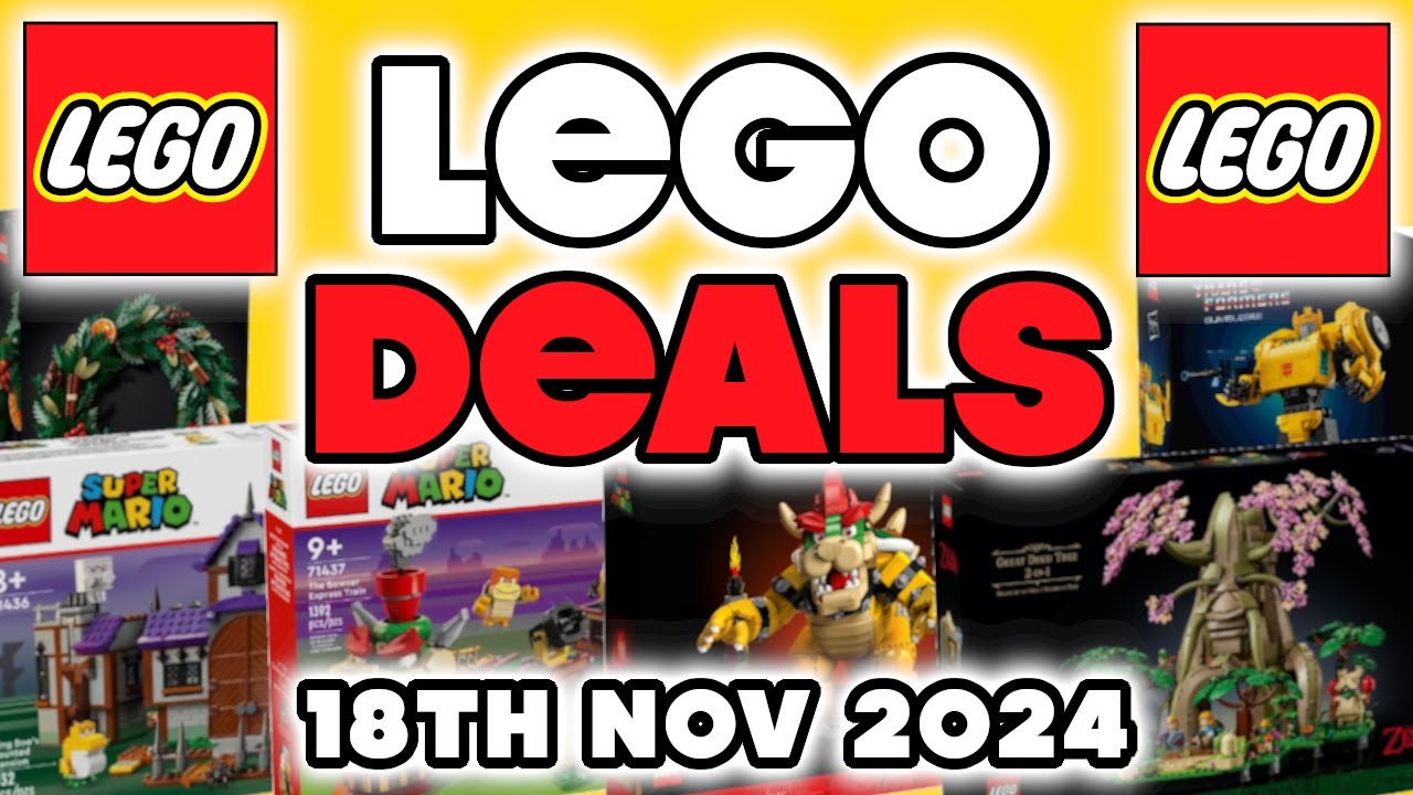 LEGO DEALS - NINTENDO - AMAZON - SMYTHS - ASDA - 18TH NOV 2024 - YouTube