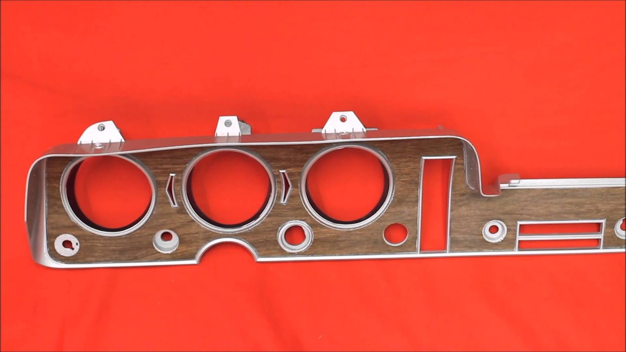1968 Pontiac GTO Dash - YouTube