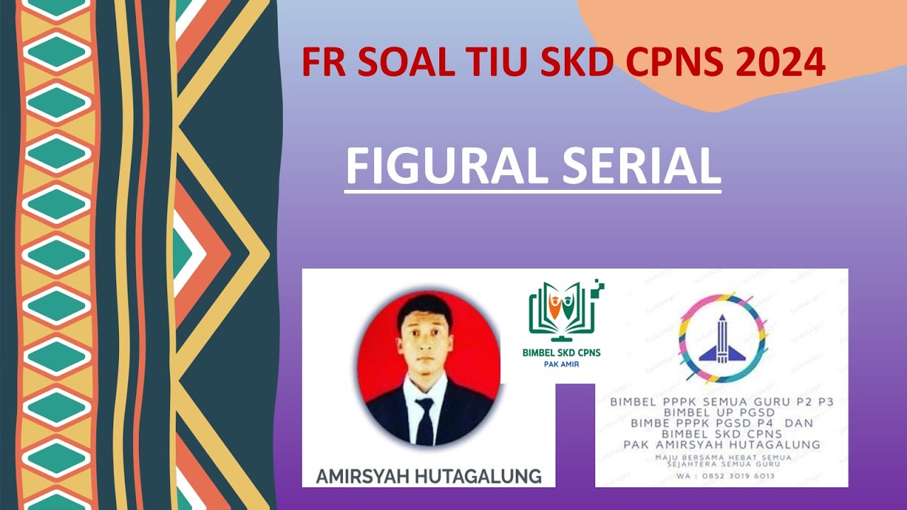 FIGURAL SERIAL ( FR SOAL TIU SKD CPNS 2024 ) - YouTube