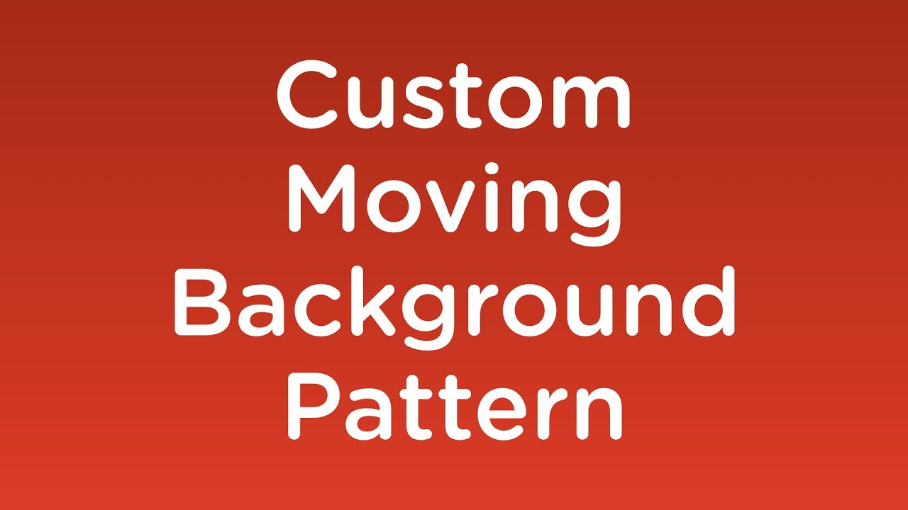 Keynote Video Production - Custom Moving Backgrounds - YouTube