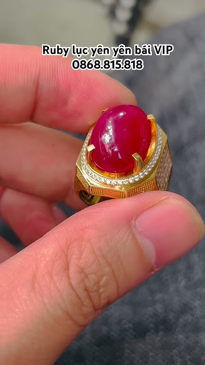 Ruby VIP #daquytunhien #ruby #rubyyenbai #gemstone - YouTube