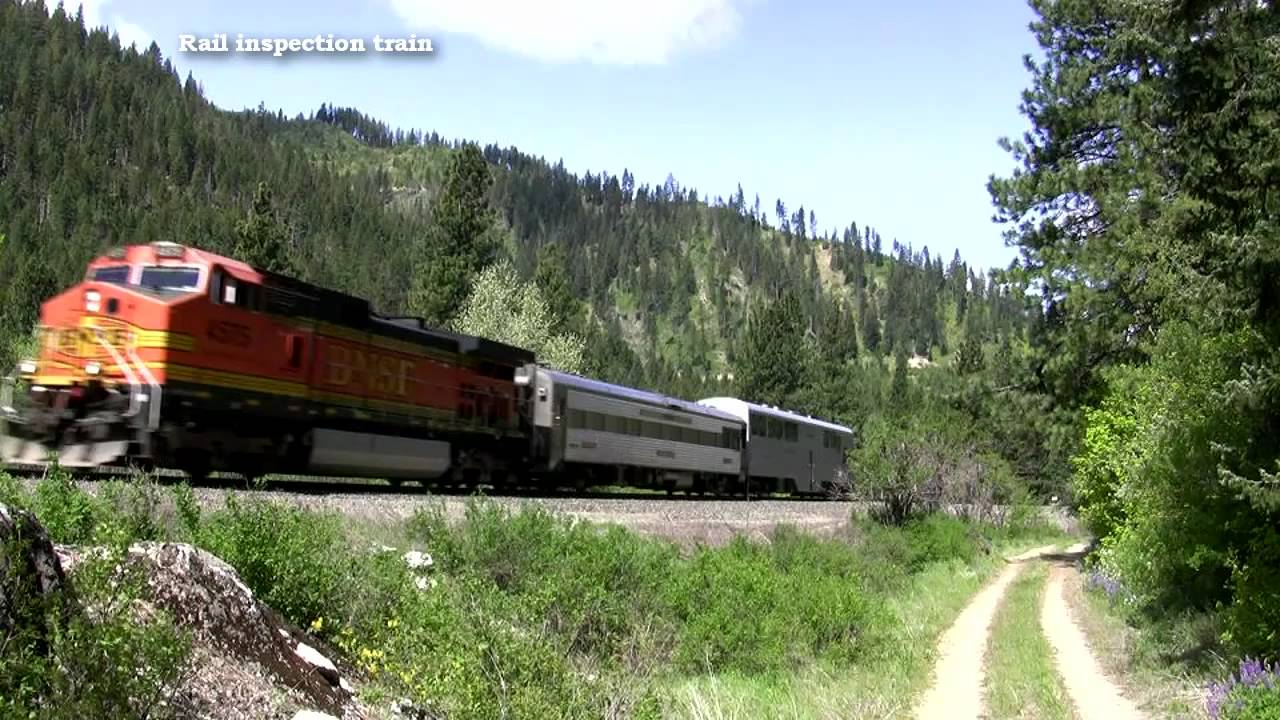 Mountain Railroading - Winton Tunnel BNSF MP 1684 Scenic Sub - YouTube