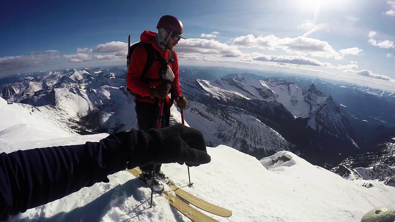 Skiing Snowshoe Peak | Cabinet Mountains Wilderness, MT - YouTube