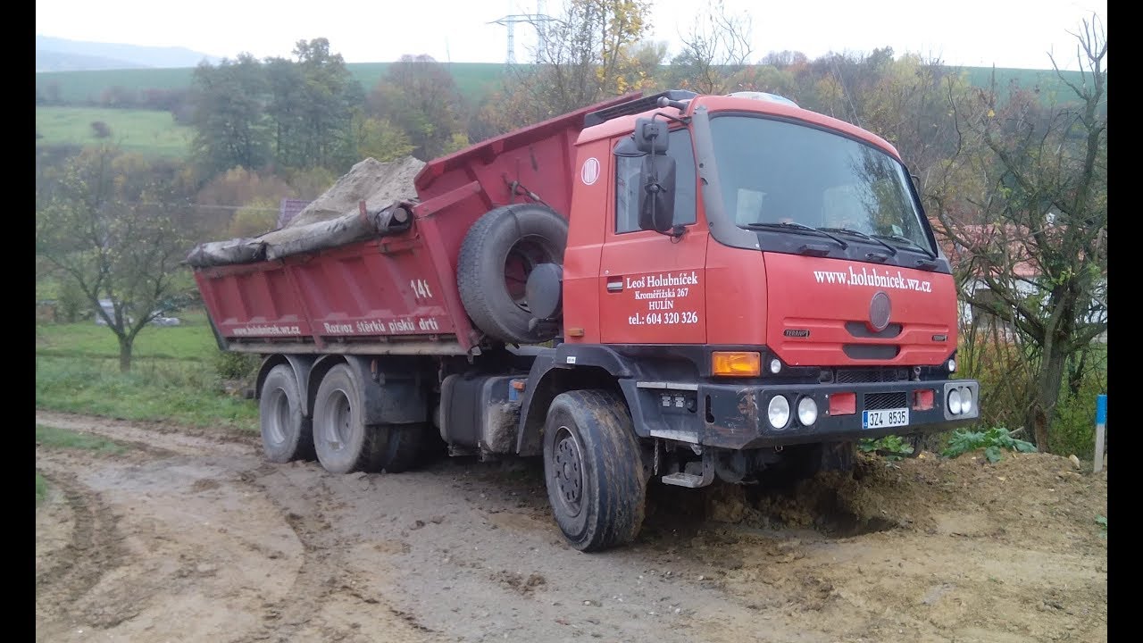 Tatra TerrNo 1 in mud - YouTube