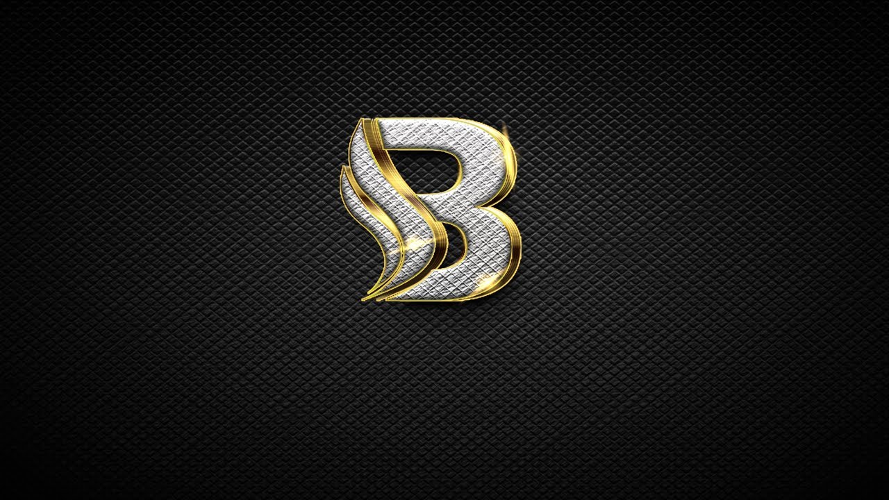 Professional Letter B Logo Design by using Adobe Illustrator - YouTube