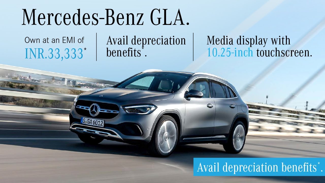 The all-new Mercedes-Benz GLA #September2021 benefits*. - YouTube