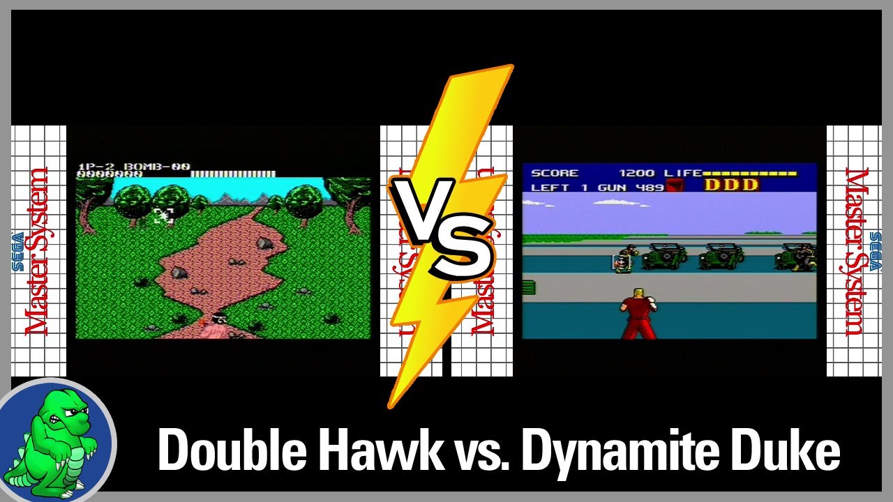 Double Hawk 🆚 Dynamite Duke [EU] & Info | Master System | Keine Emulation - YouTube