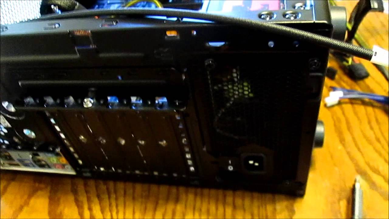 Build A Computer 2013 - Part 4 - Stuffing The Case - YouTube
