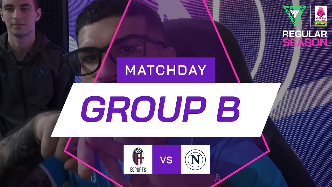 SSC Napoli eSports - Bologna eSports | Group B Day 2 EA FC 25 | eSerie A Goleador - YouTube