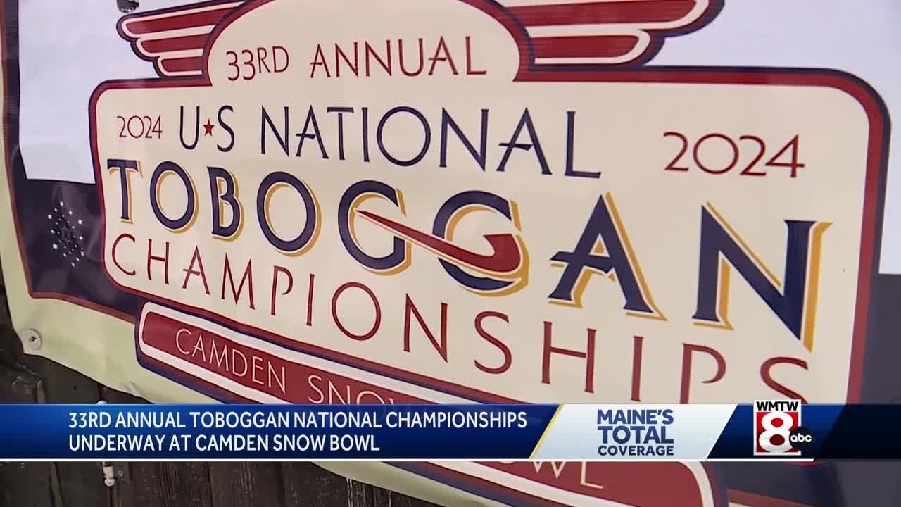 33rd annual toboggan national championships underway at camden snow ...