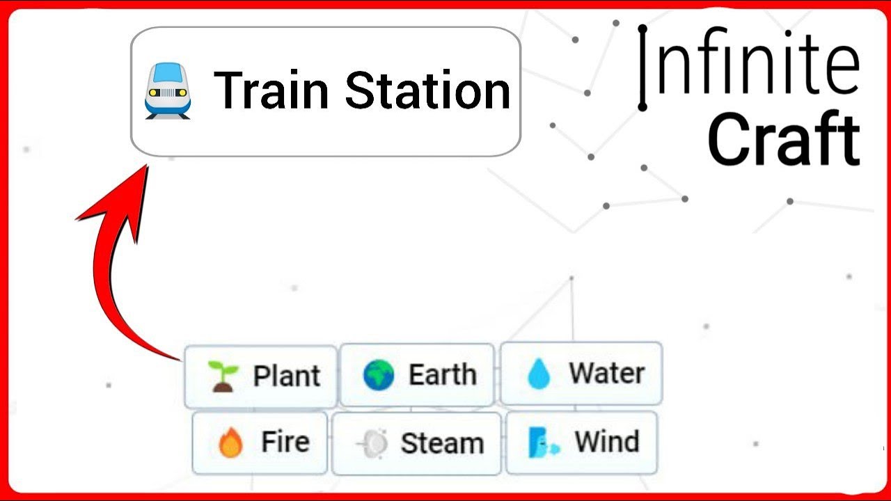 How to make Train station in infinite craft | infinity craft - YouTube