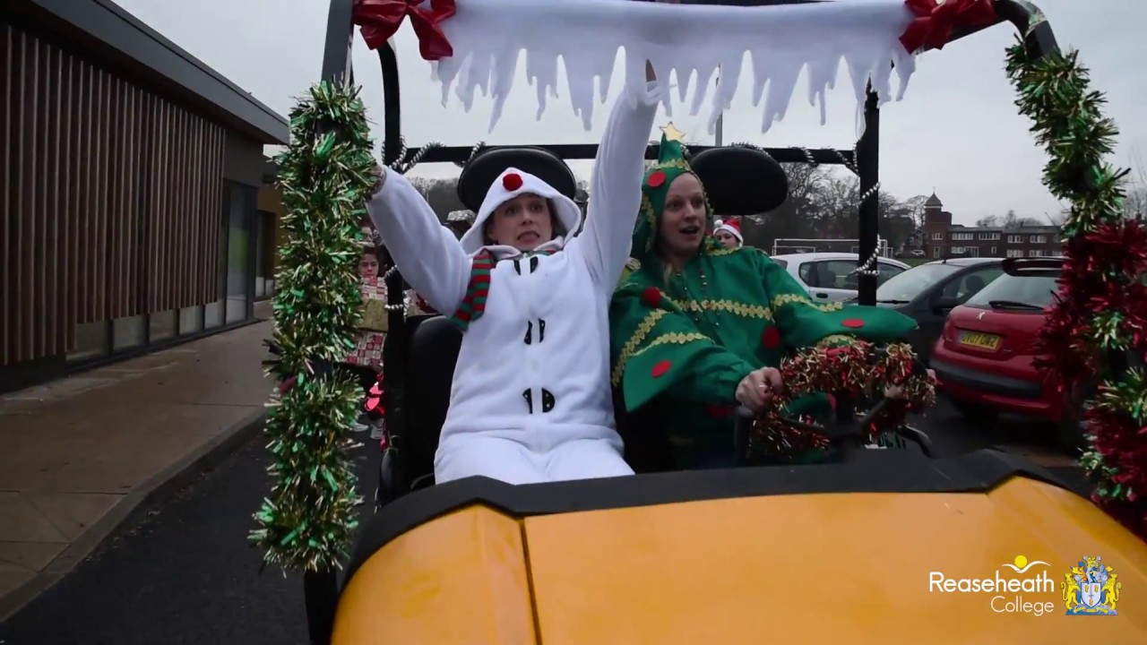 Christmas Mannequin Challenge from Reaseheath College's Foundation Department - YouTube