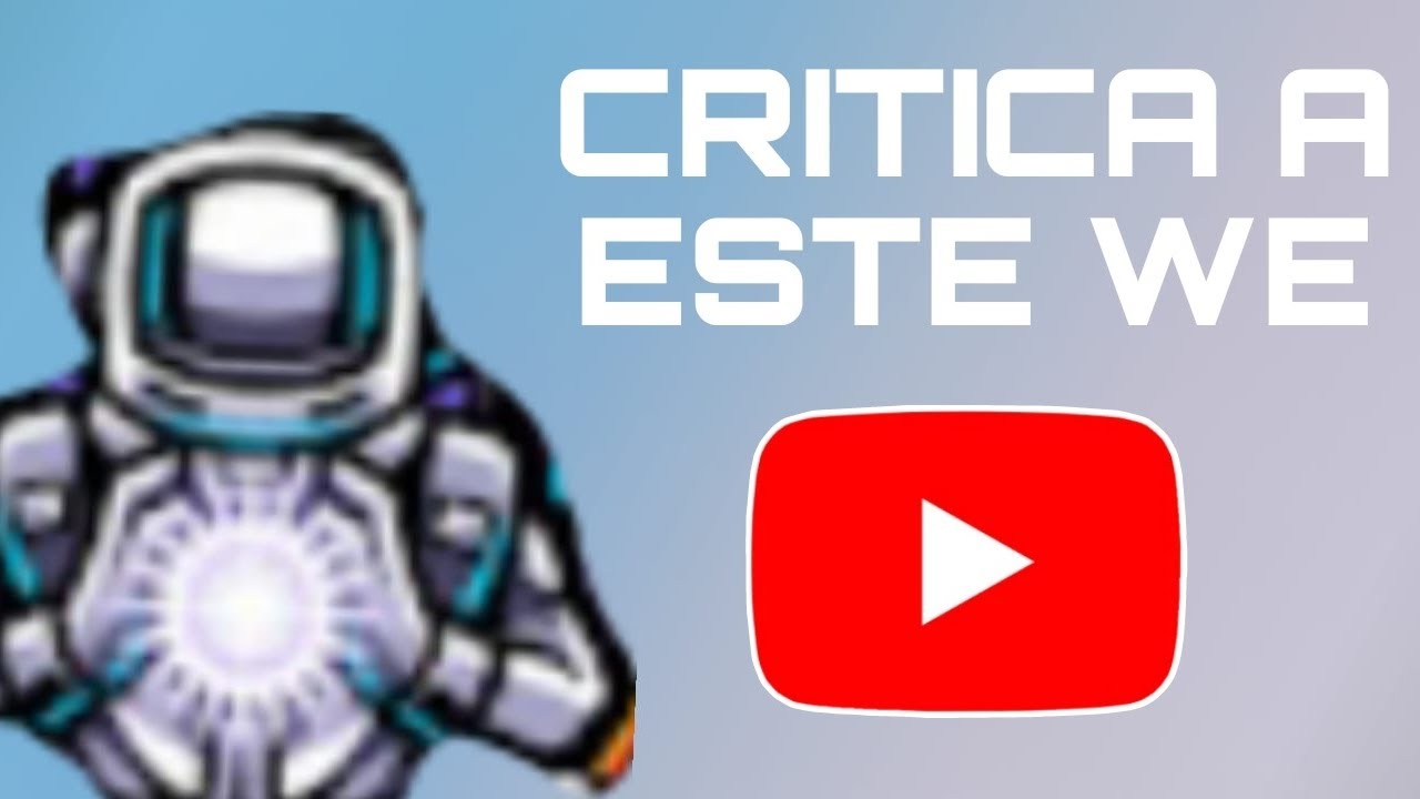 Critica a este youtuber chikito 🥵 - YouTube