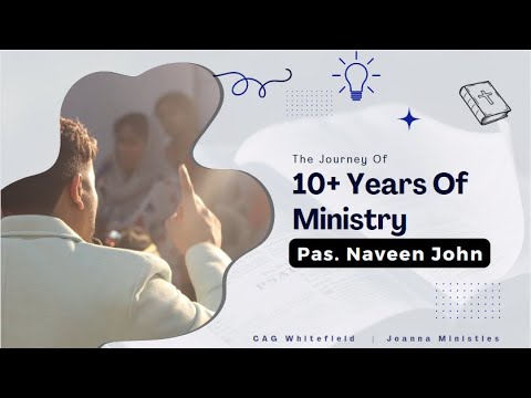 Nee Pilupu | Pas.Naveen John  - 10 Years of Full Time Ministry  | NJIM | ♥️🌸🙏🏻