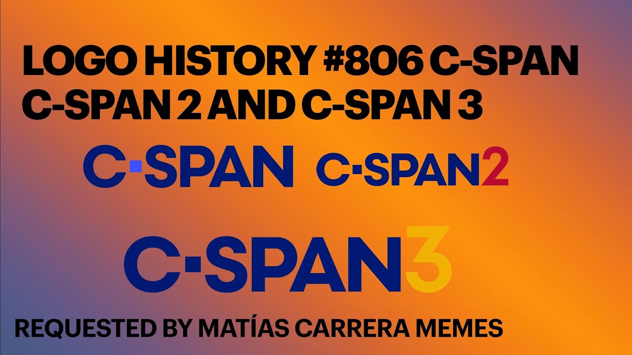 Logo History #806 C-Span C-Span 2 and C-Span 3 - YouTube
