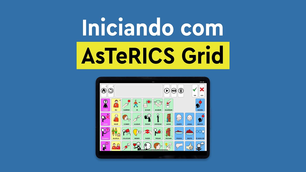 Iniciando com AsTeRICS Grid - CAA com ARASAAC - YouTube