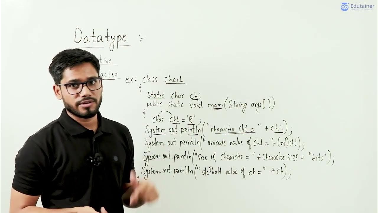 9. Example Of Char Data Type - YouTube