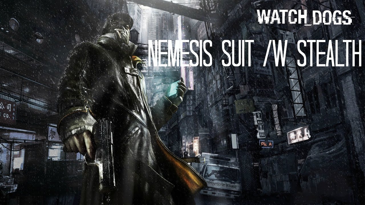 Watch_Dogs - (PS4) Nemesis Suit Gameplay /w Stealth - YouTube