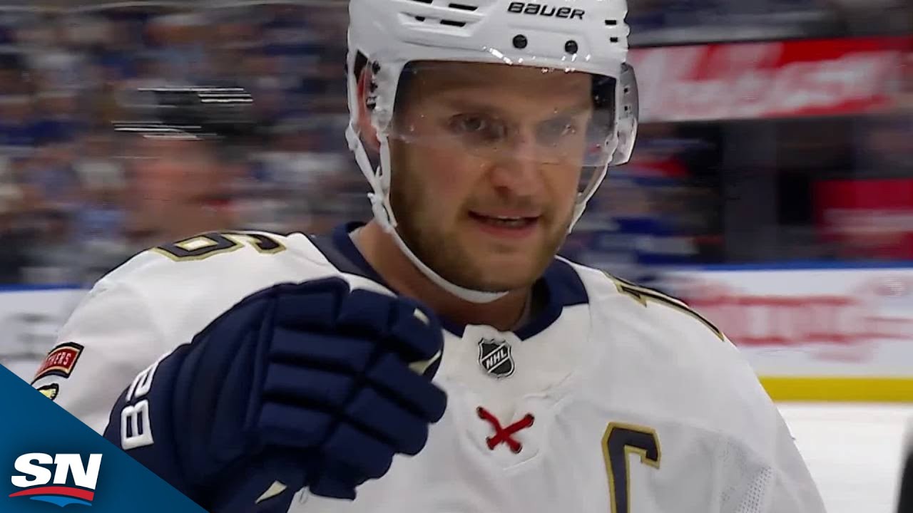Panthers' Aleksander Barkov Opens The Scoring In Game 2 With A Perfect ...