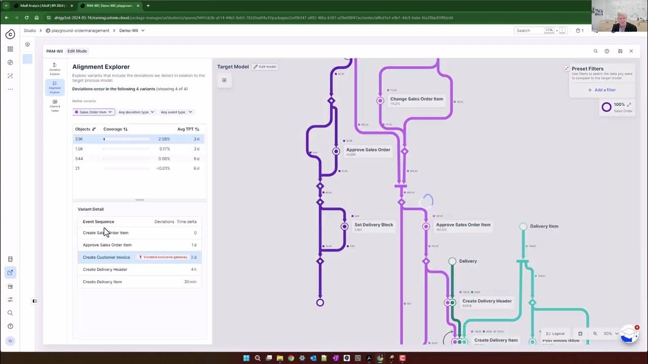 Conformance Checking and Object Centric Process Mining in Celonis and ...