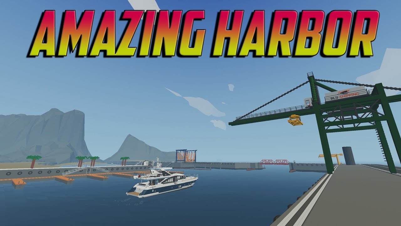 Stormworks - Amazing Harbor - YouTube