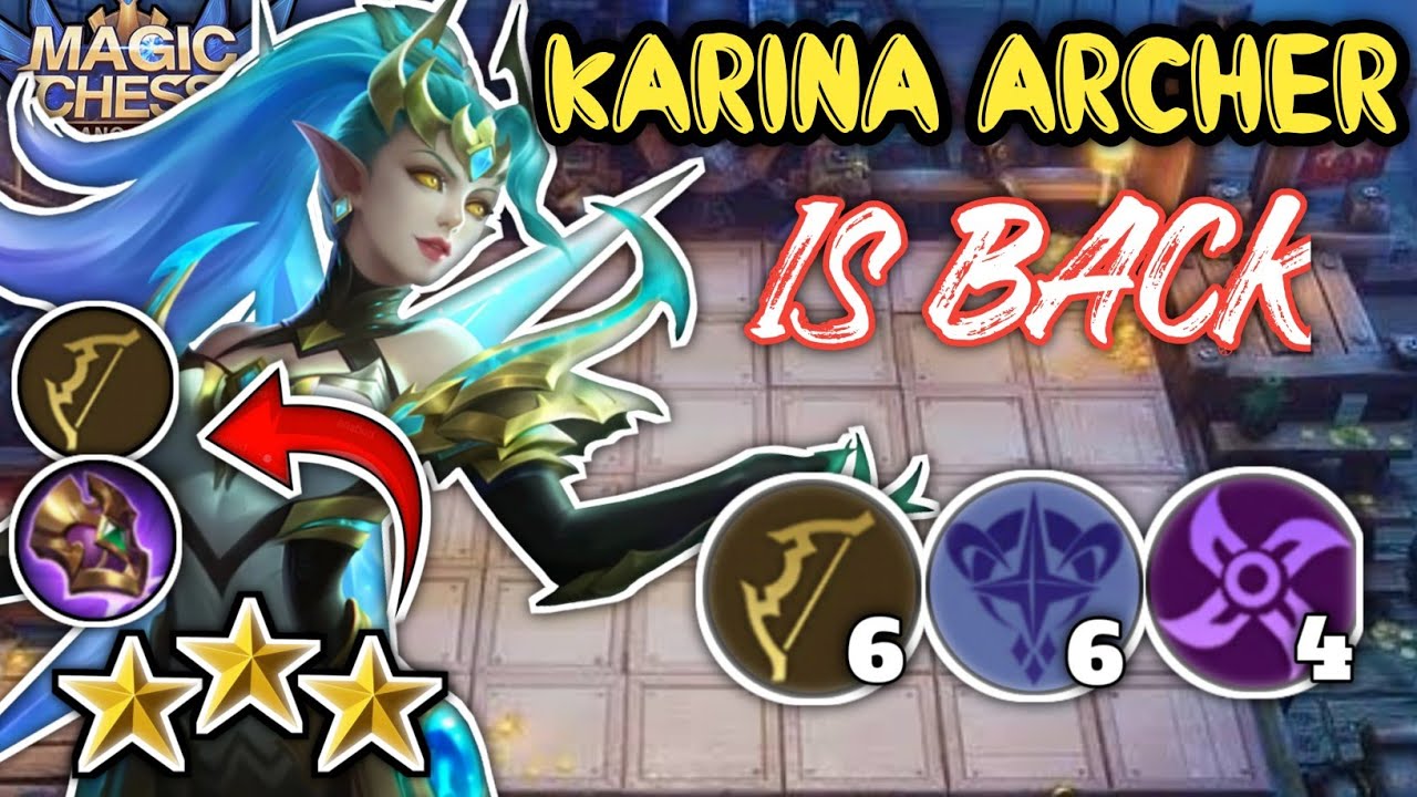 CARA PAKE REMY SKILL 3 MAGIC CHESS !! HYPER KARINA ARCHER SAKIT BANGET ...